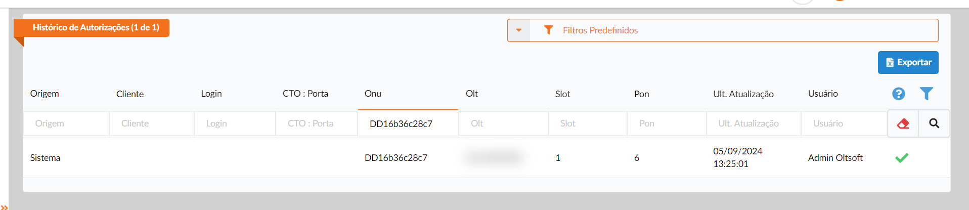 Tela Inicial e Sistemas de Busca | Wiki OLT Cloud