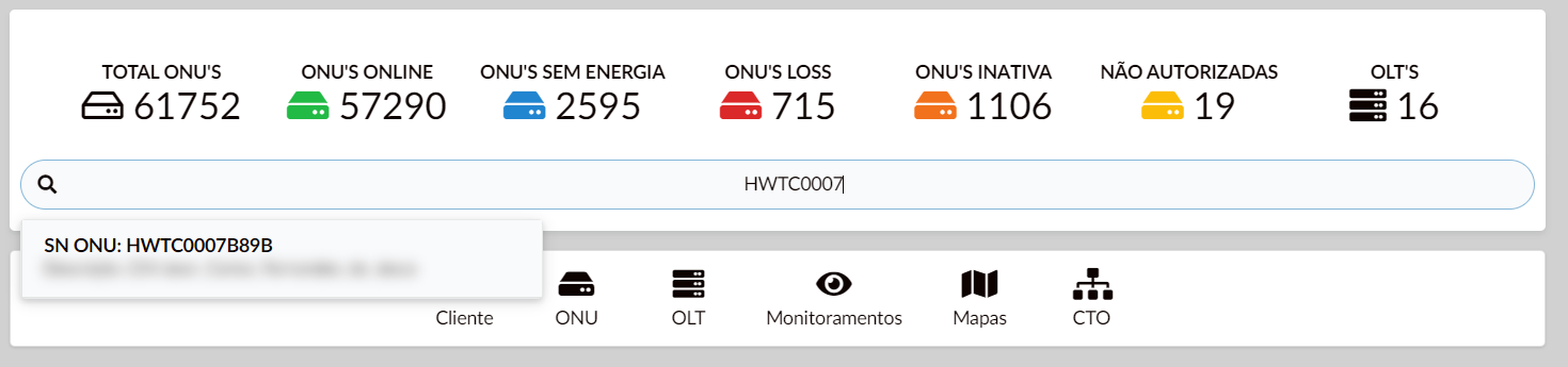 Tela Inicial e Sistemas de Busca | Wiki OLT Cloud