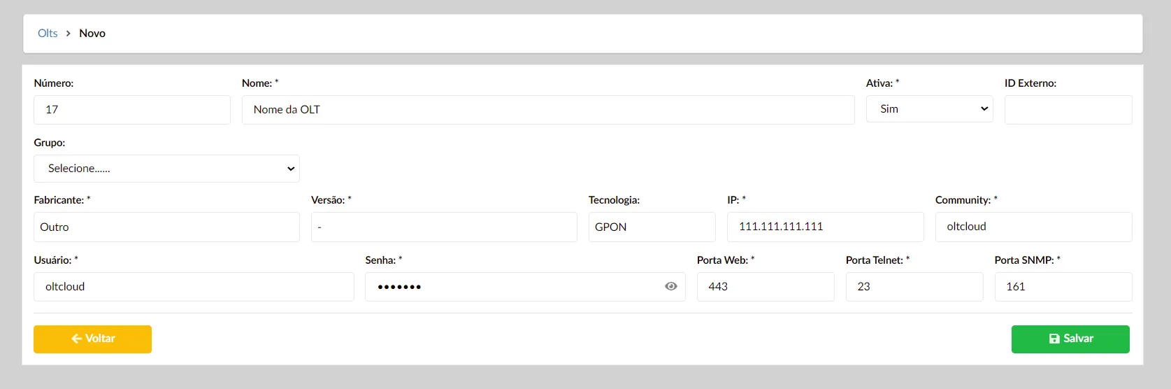 OLTs | Wiki OLT Cloud